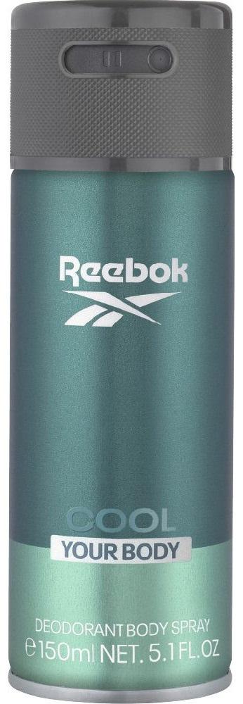 REEBOK DESOD SPRAY 150ML.MAN COOL YOUR BODY - Raxa Distribuciones