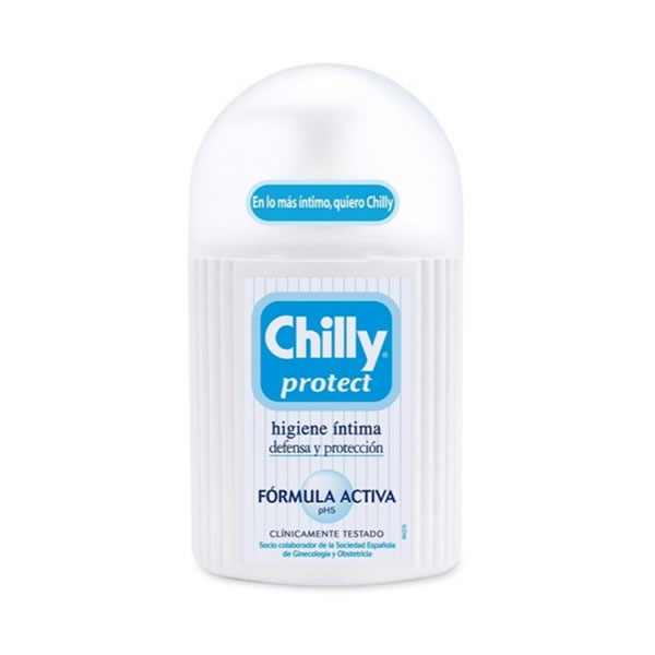 CHILLY GEL INTIMO PROTECT 250ML (AZUL) - Raxa Distribuciones